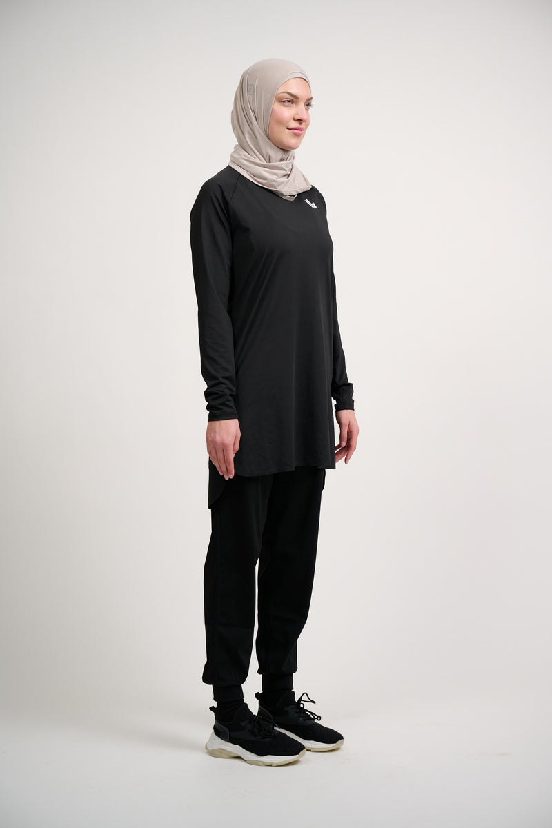 The Staple Modest Sports Dress Black – Dignitii Activewear
