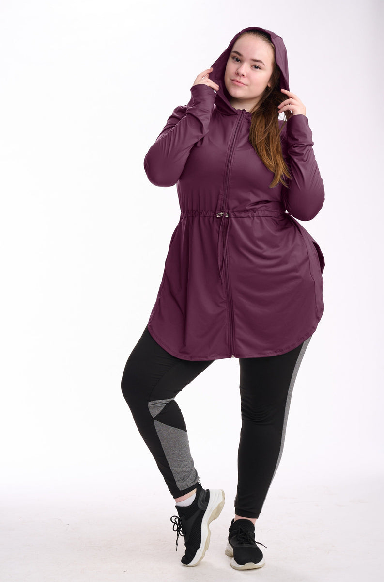 On-The-Go Modest Sports Jacket- Dignitii | Modest Sportswear | Long ...