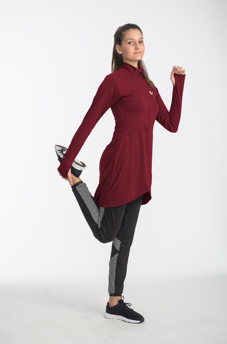 Performance Top - Dignitii | Best Modest Sportswear Tops | Long Sleeves ...