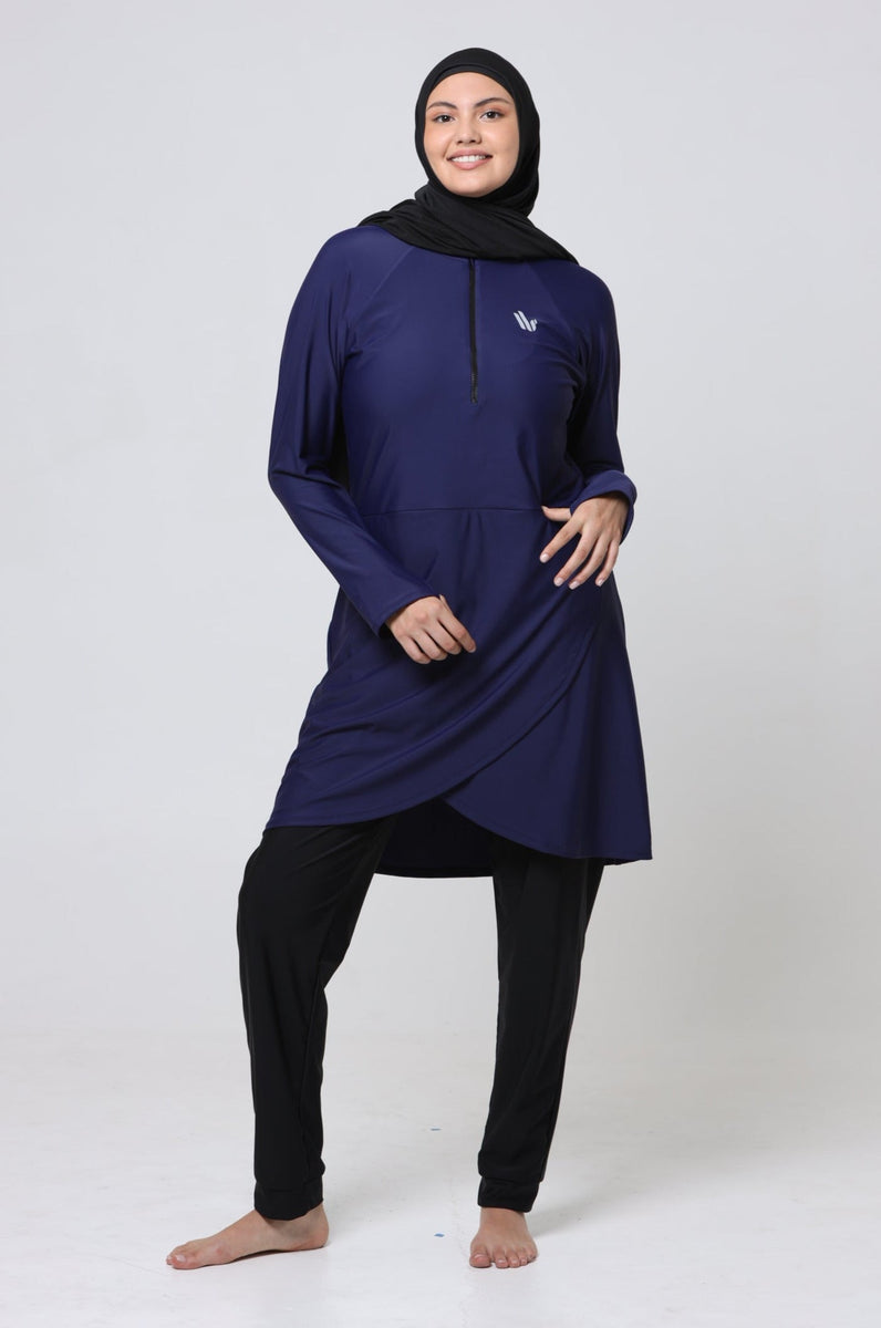 Performance Modest Swim Dress | Best Full Coverage Swimwear Burkini ...